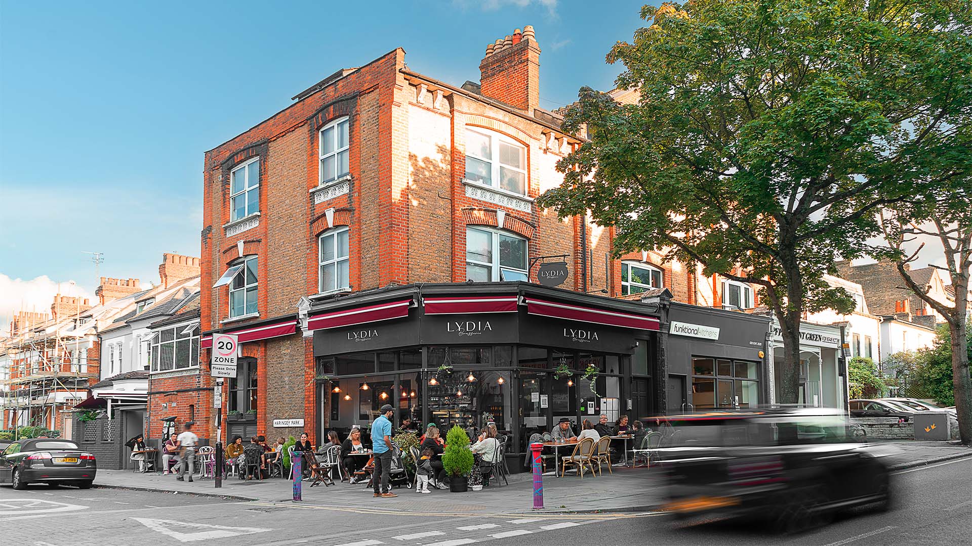 Lydia Brasserie – 130 Crouch Hill,N8 9DY, London